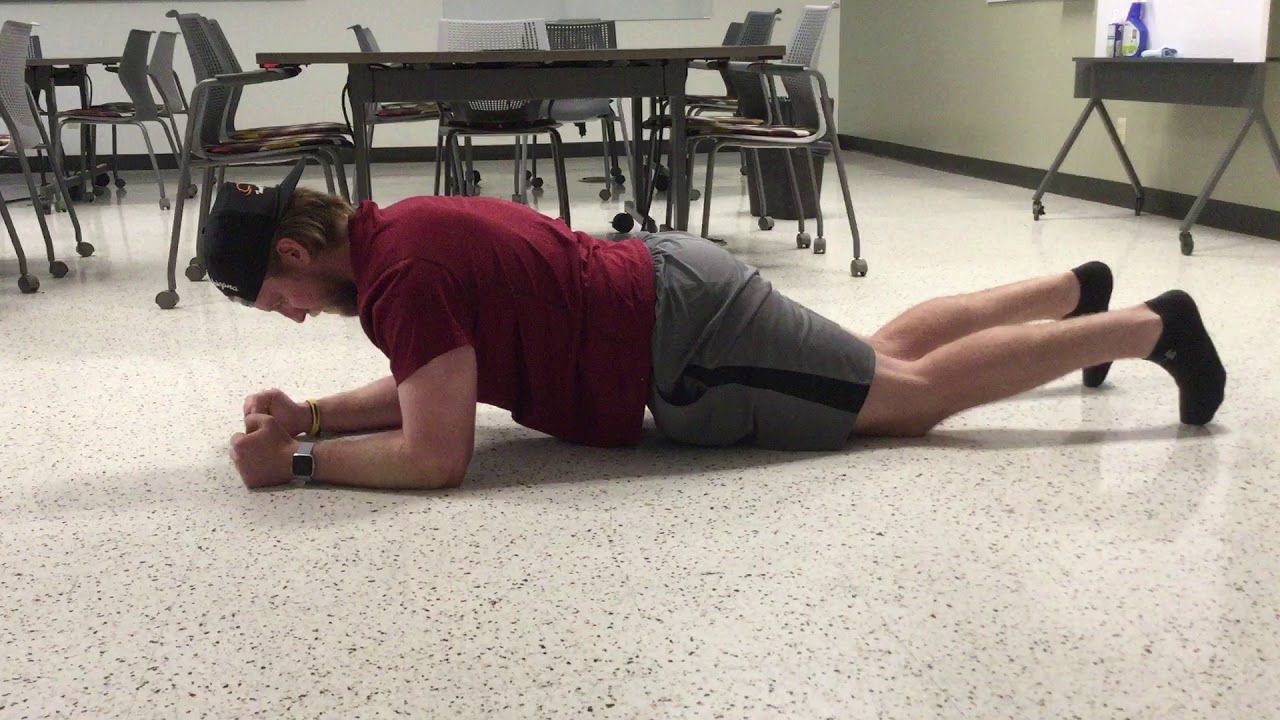 Desk Exercise Series: Plank variations - YouTube