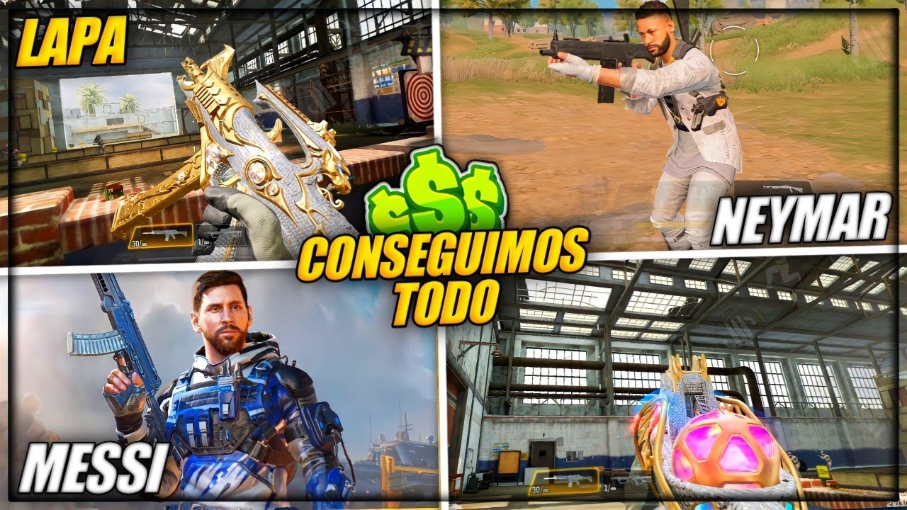 ¡RÁPIDO! 😱 CONSEGUIMOS a MESSI y NEYMAR y TODAS SUS ARMAS | Temporada ...