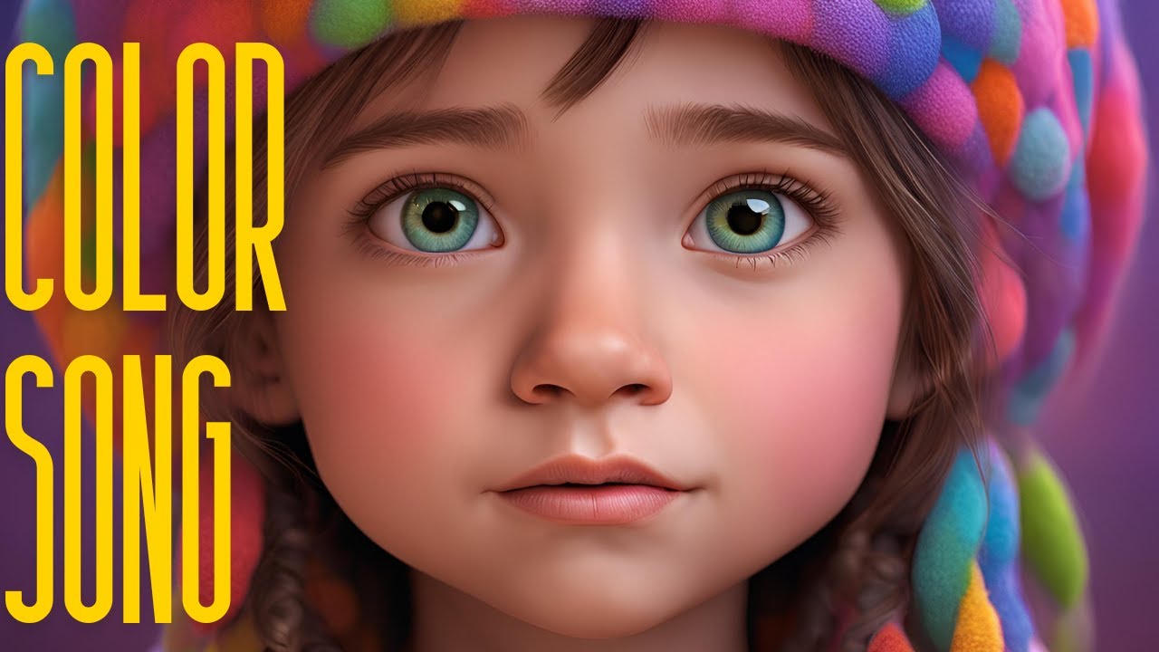 Colorful Song for Kids | Learn Colors with Fun and Music | KiddoMarvel ...