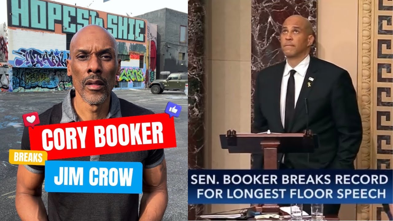 Cory Booker Breaks Jim Crow - YouTube