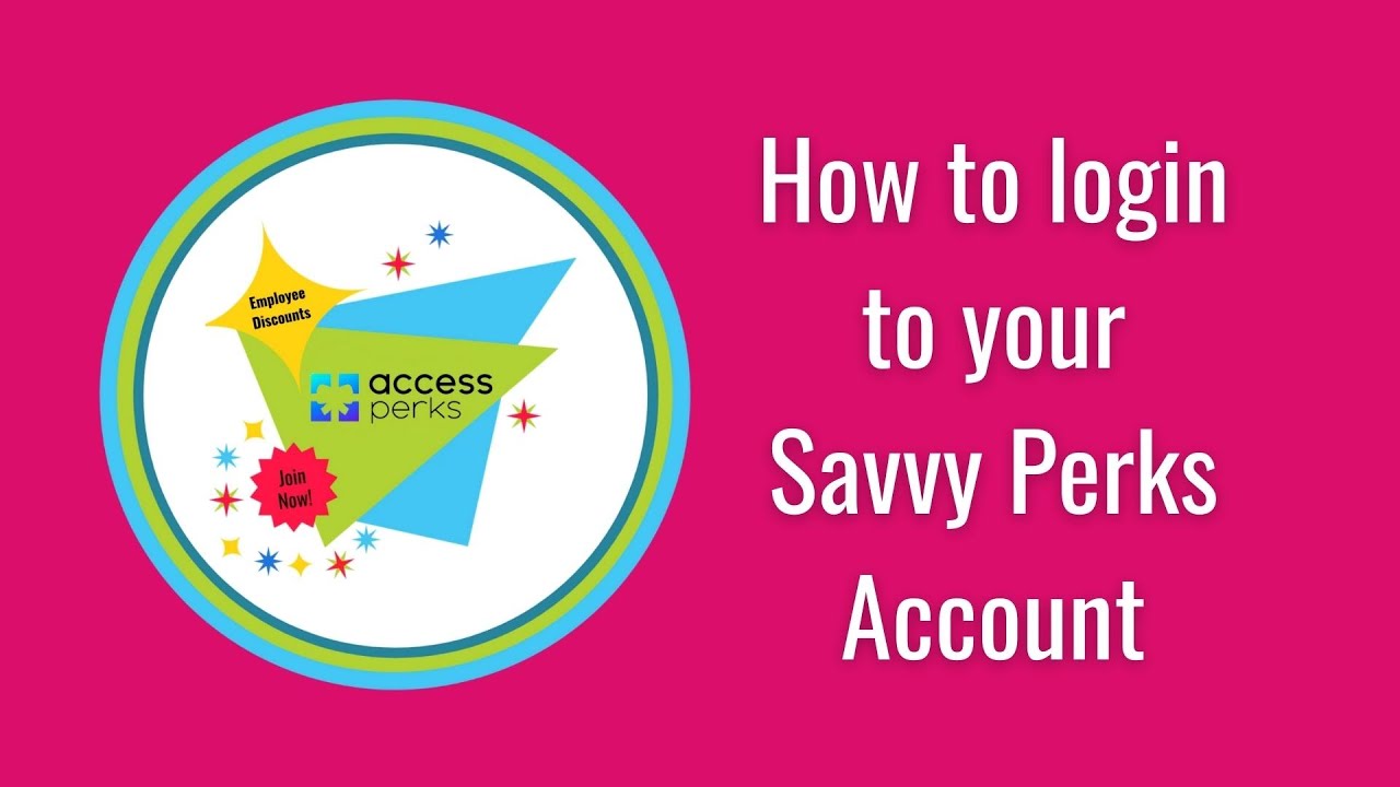 Savvy Perks How to Login To Your Account - YouTube