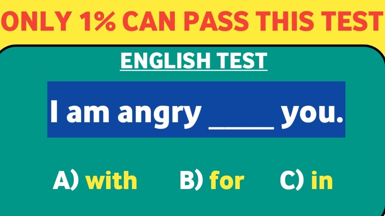 Mixed grammar test⭐: |Test Your English skills| - YouTube