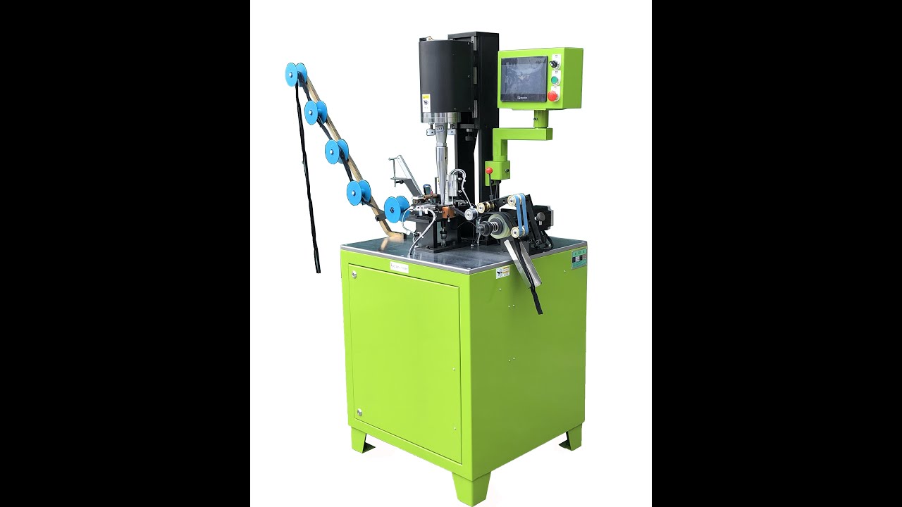 YFM-123ICA Auto invisible zipper welding machine by computer control ...