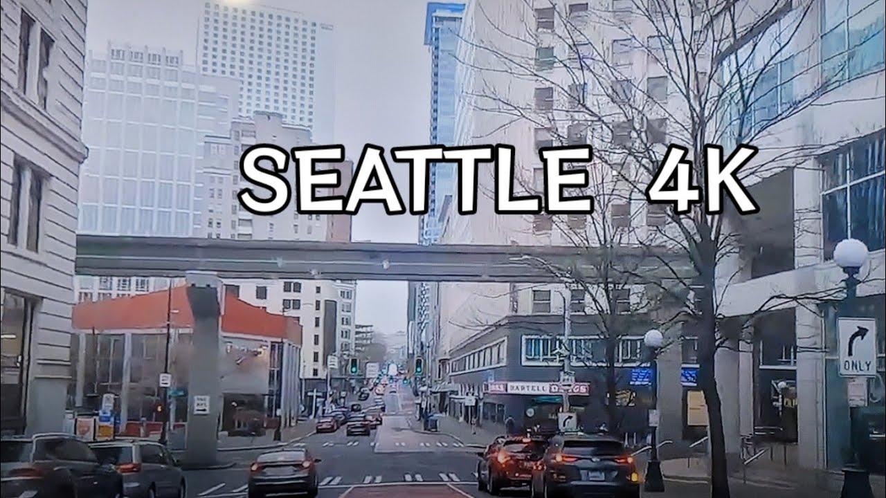 Downtown Seattle, Washington Driving Tour, 4k Video - YouTube