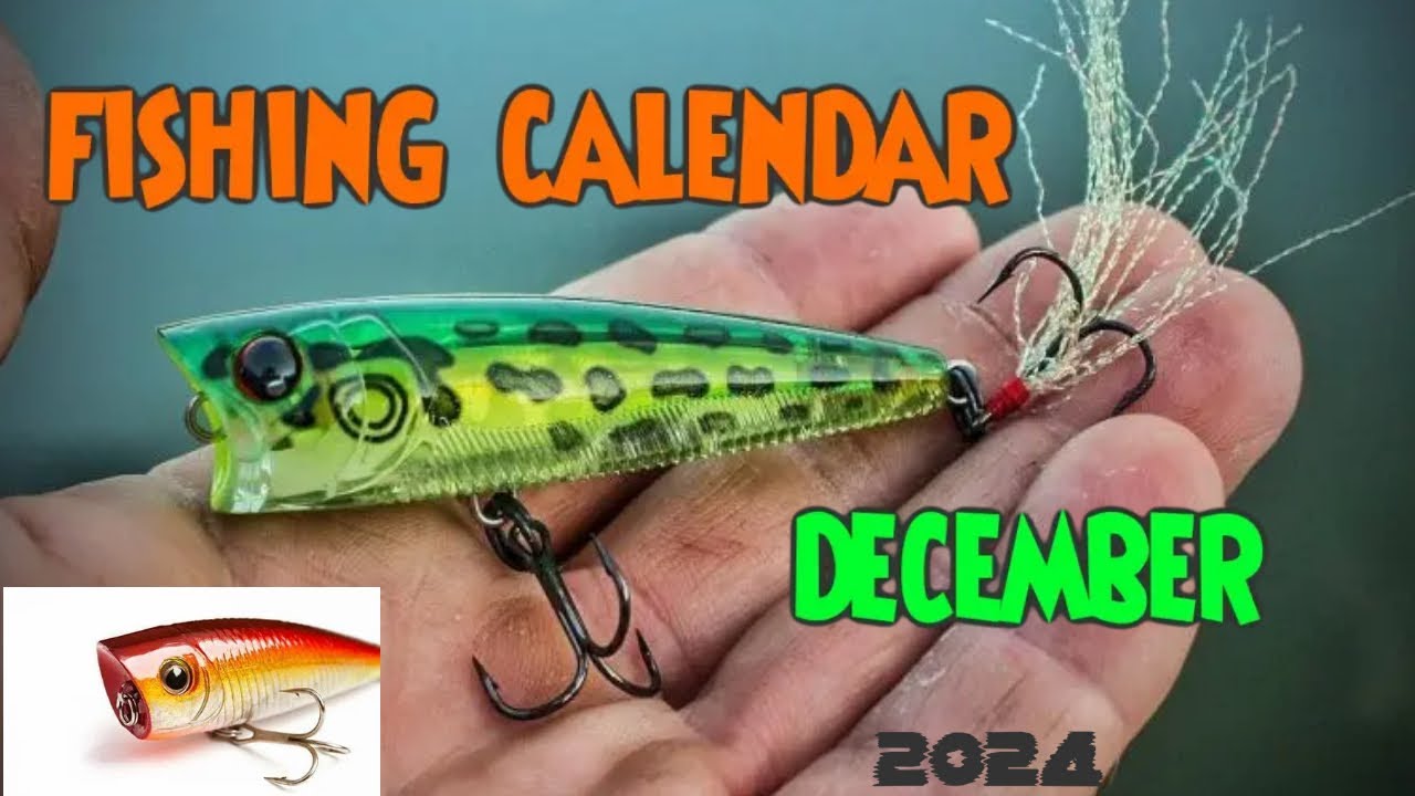 December fishing calendar - YouTube