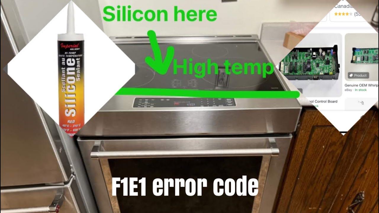 Kitchenaid Oven F1e1 Error Code And Repair YouTube