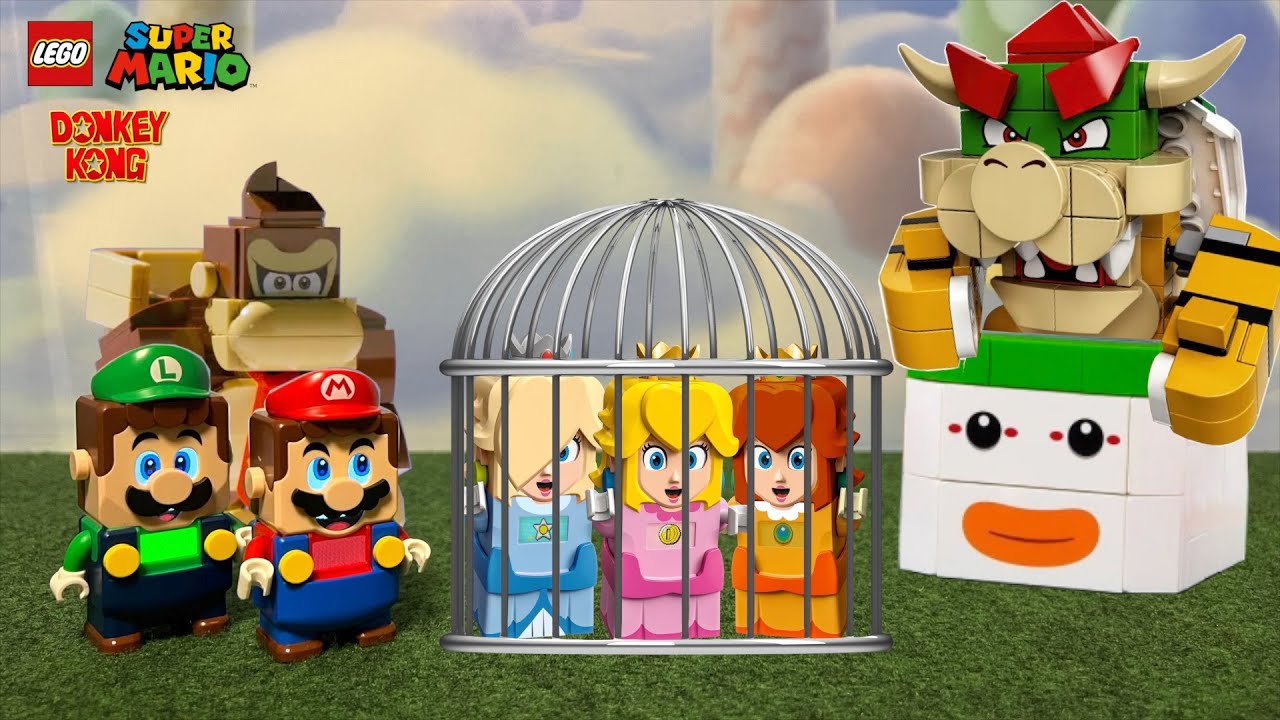 Bowser takes Rosalina, Daisy and Peach! Can Mario, Luigi and Donkey ...