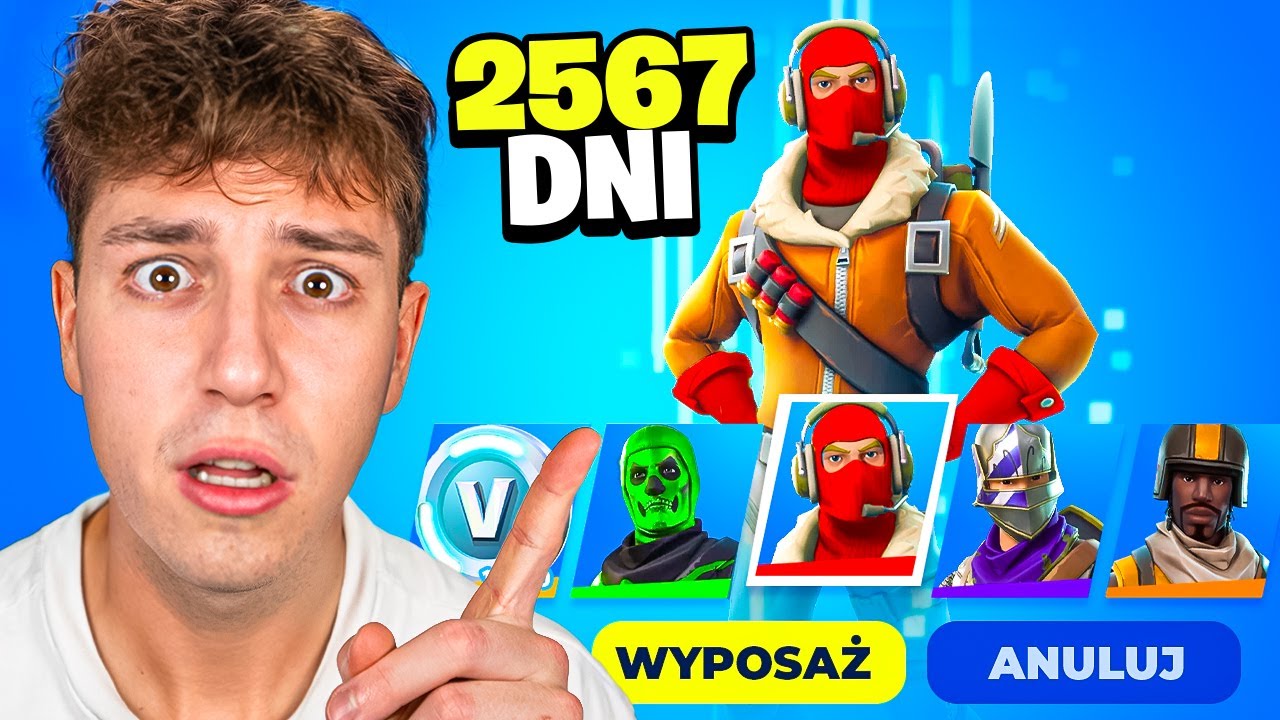 2567 DNI TEMU... w FORTNITE OG - YouTube