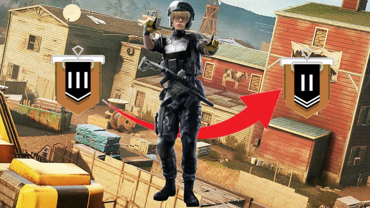 Bronze 3 To Bronze 2 R6 - YouTube