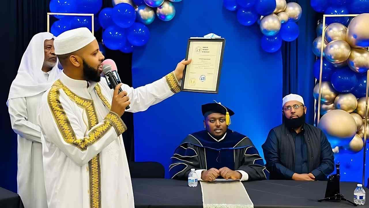 Dr Ali Aman graduation ceremony - YouTube