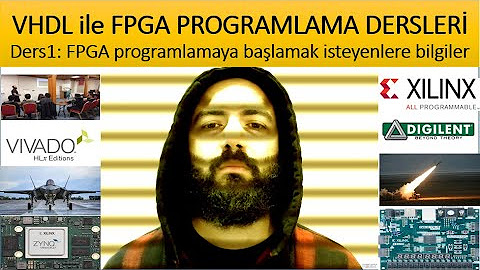 VHDL ile FPGA PROGRAMLAMA DERSLERİ - YouTube