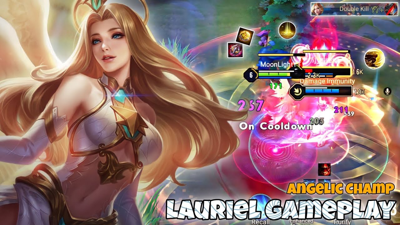 Lauriel Mid Lane Pro Gameplay | Untargetable Hero | Arena of Valor Liên Quân mobile CoT - YouTube