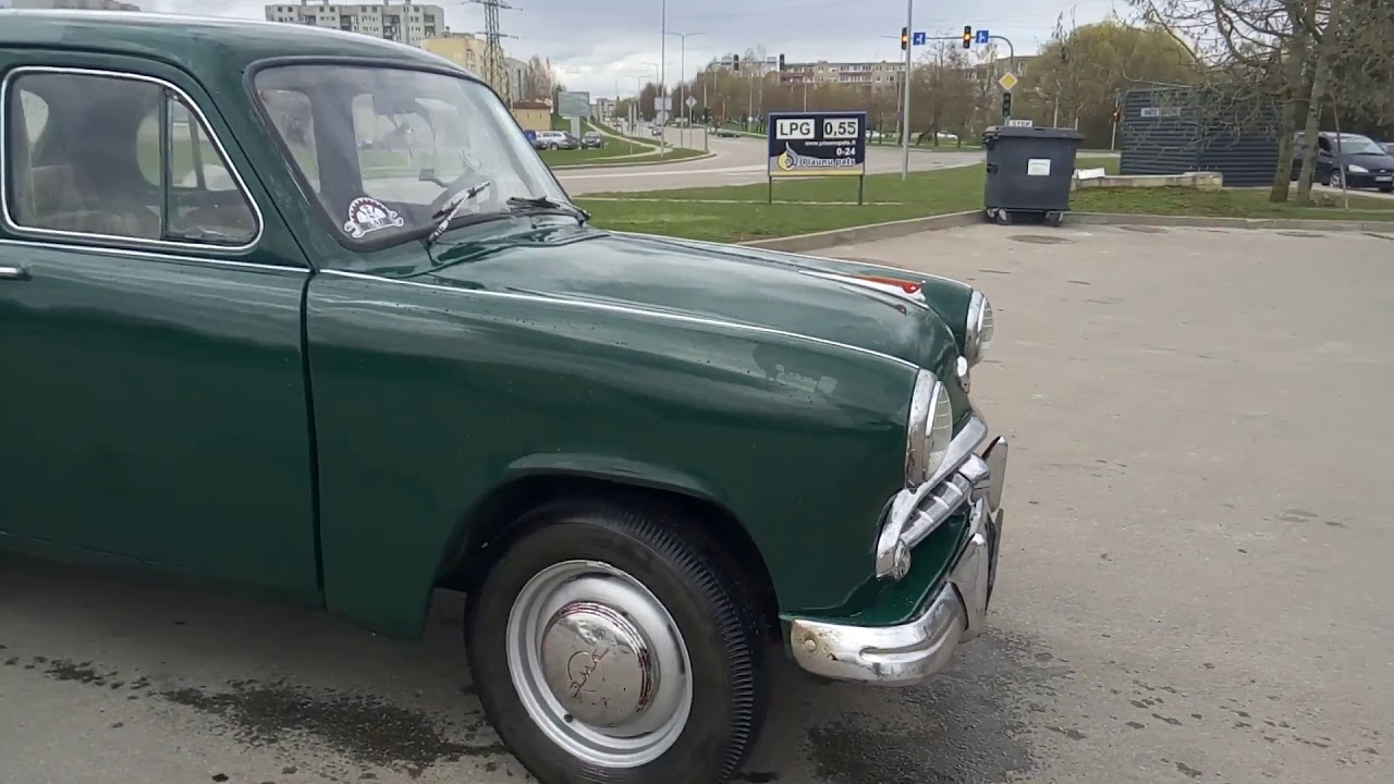 Moskvich 402. 1957 - YouTube