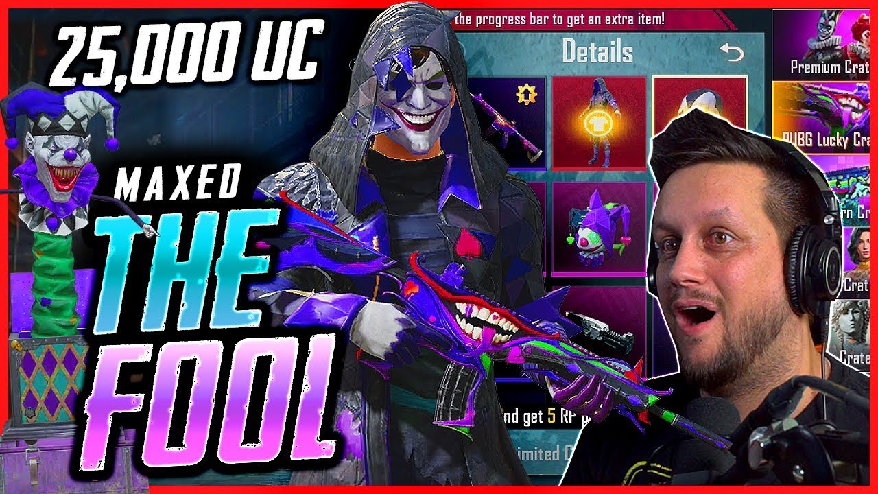 MAXED THE FOOL SET - 25,000 UC CLUTCH CRATE OPENING - YouTube