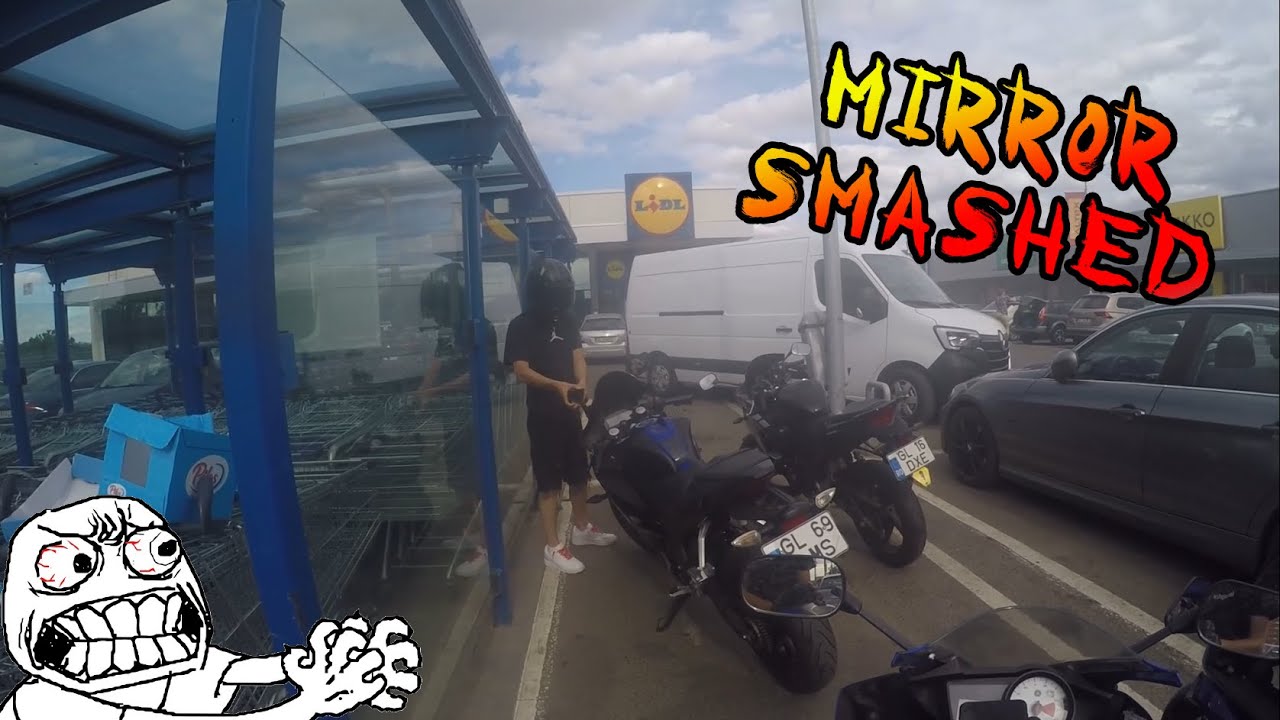Smashed His Mirror ... 😡 - YouTube
