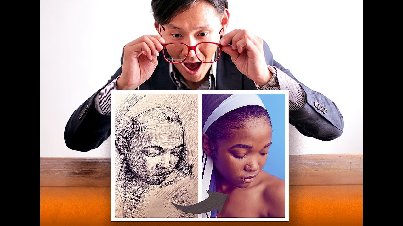 How To Improve Your Portrait Drawings With This Expert Tip! - YouTube