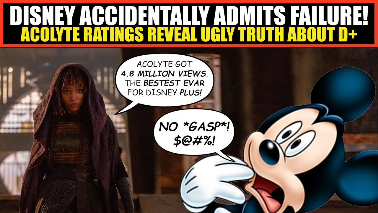 Disney Accidentally ADMITS FAILURE | Acolyte Ratings Reveal UGLY Truth ...