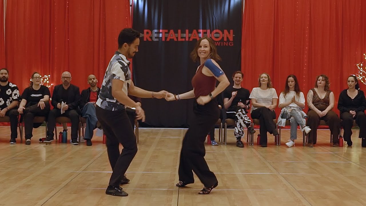Vincent & Olivia - Retaliation Swing 2024 All Star WCS Jack & Jill Finals - YouTube