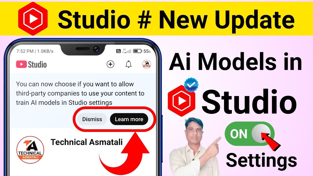 aI models in studio settings | You can now choose if you want to allow ...