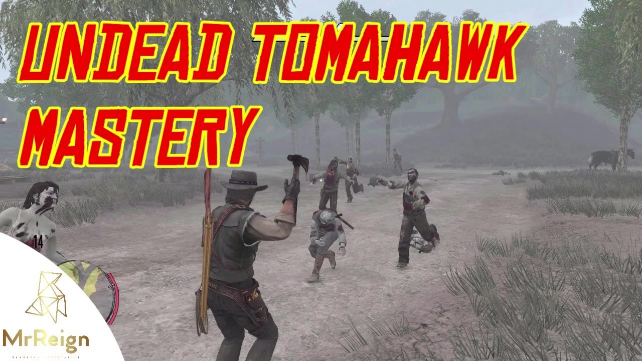 Red Dead Redemption 2023 - Undead Nightmare Tomahawk Mastery - Tomahawk Challenges Guide - YouTube
