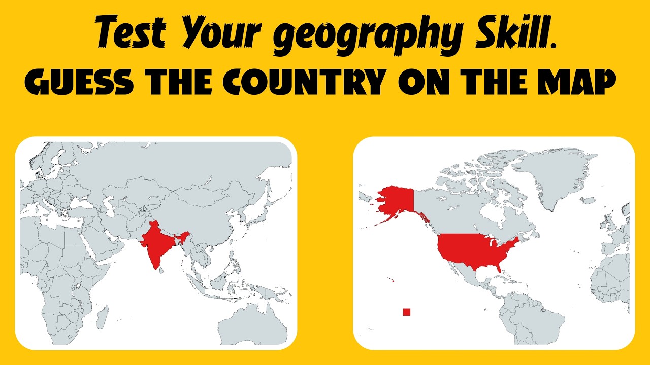 Test Your Geography Skills! How Well Do You Know the World? - YouTube