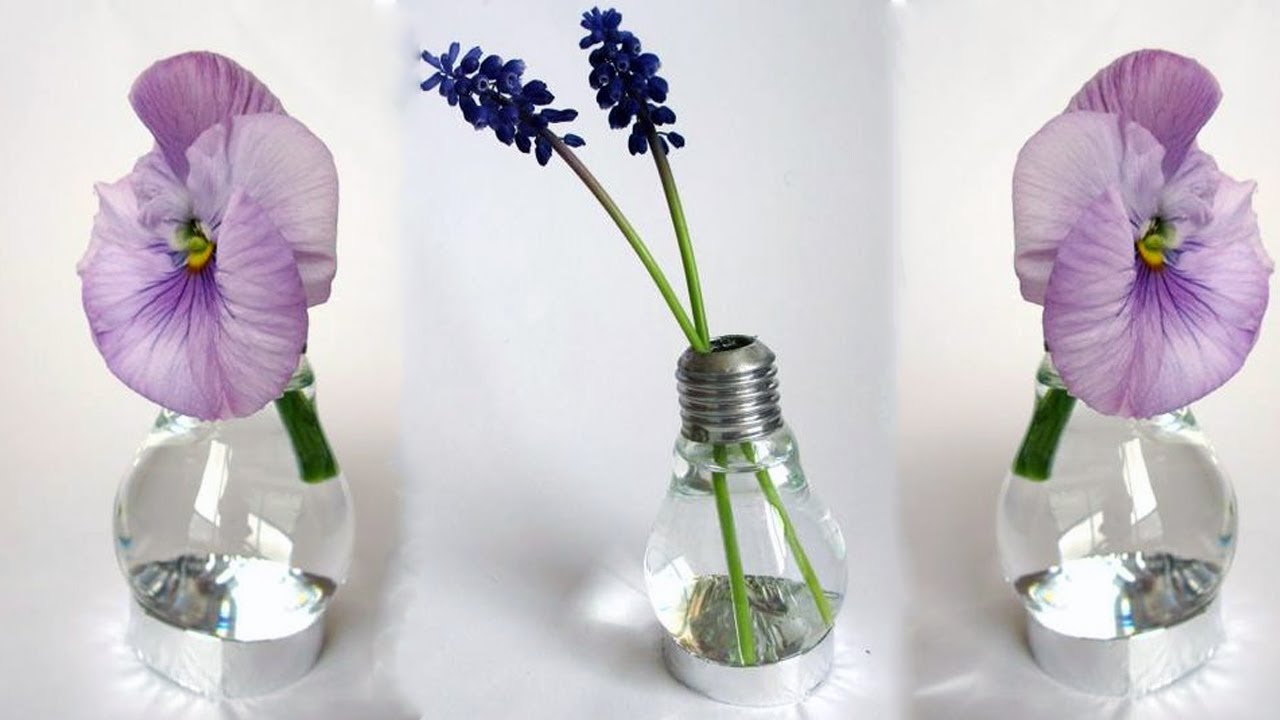 Best Light Bulb Crafts Images On Pinterest - YouTube