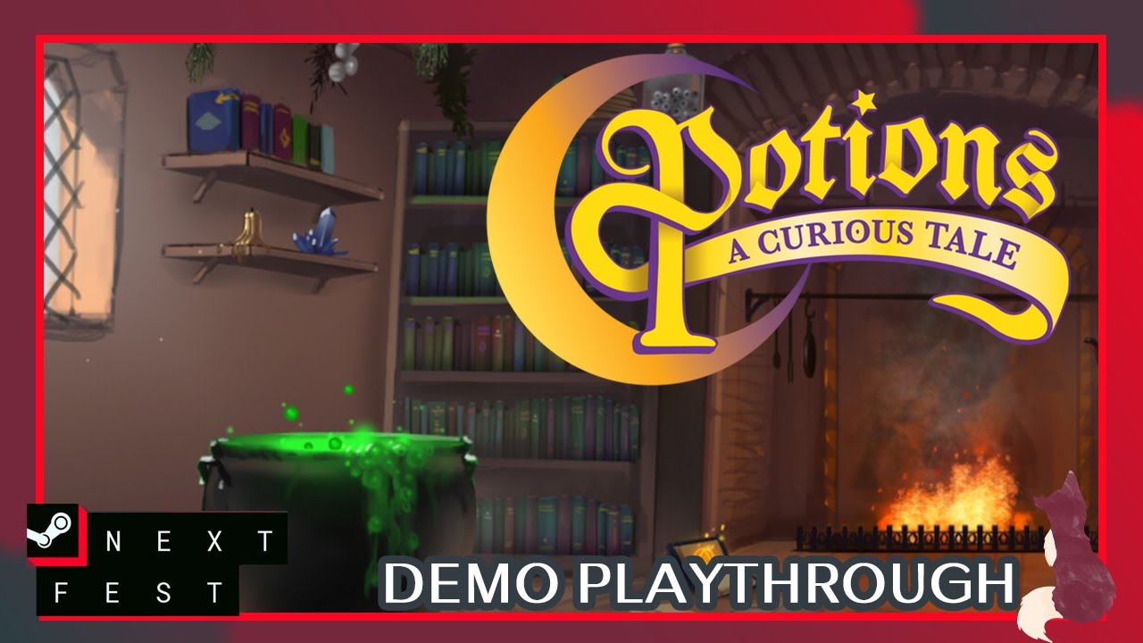 Potions: A Curious Tale | Fall 2023 Next Fest Demo Playthrough - YouTube