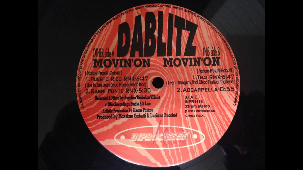 Da Blitz - Movin' On (Remix) - YouTube