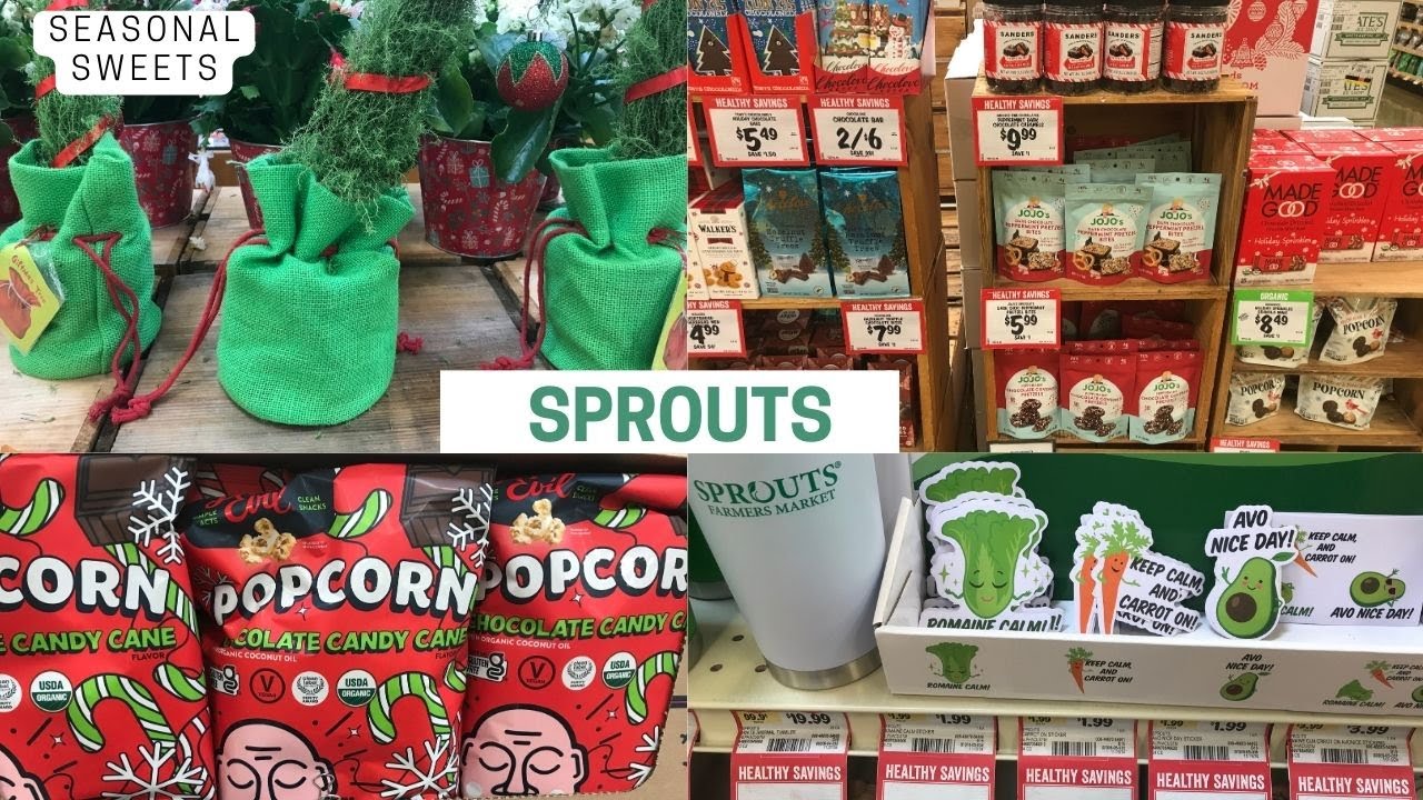 Sprouts Farmers Market | Seasonal SWEETS | December 2024 - YouTube