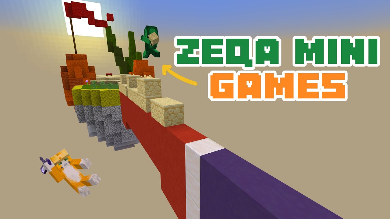 Minecraft Bedrock | Zeqa Mini Games - YouTube