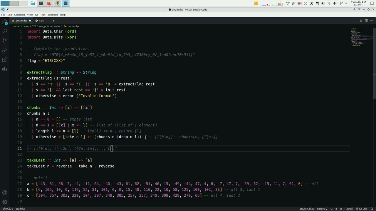 [Bangla] HackTheBox University CTF 2022 - Reversing Easy - Potion ...