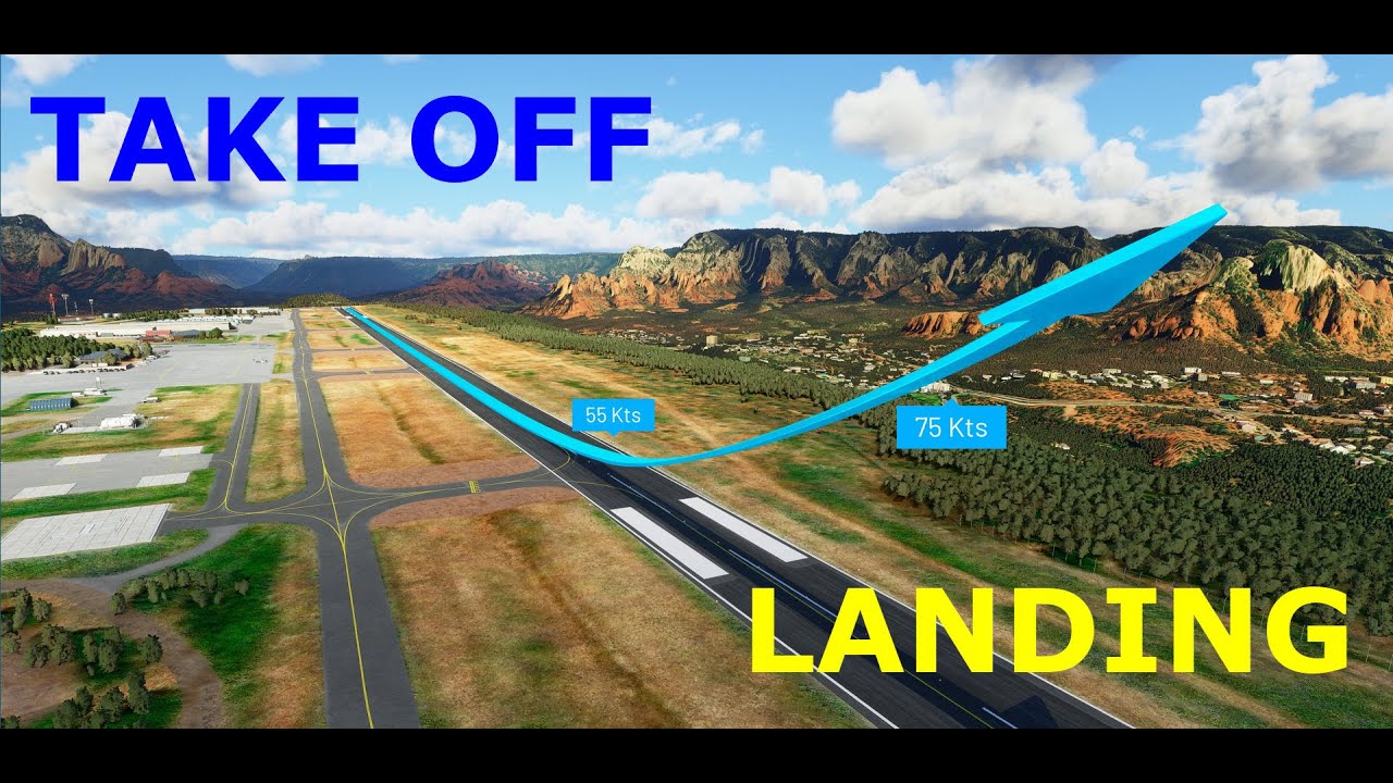 Microsoft Flight Simulator (2020) Training - My First Take Off And ...