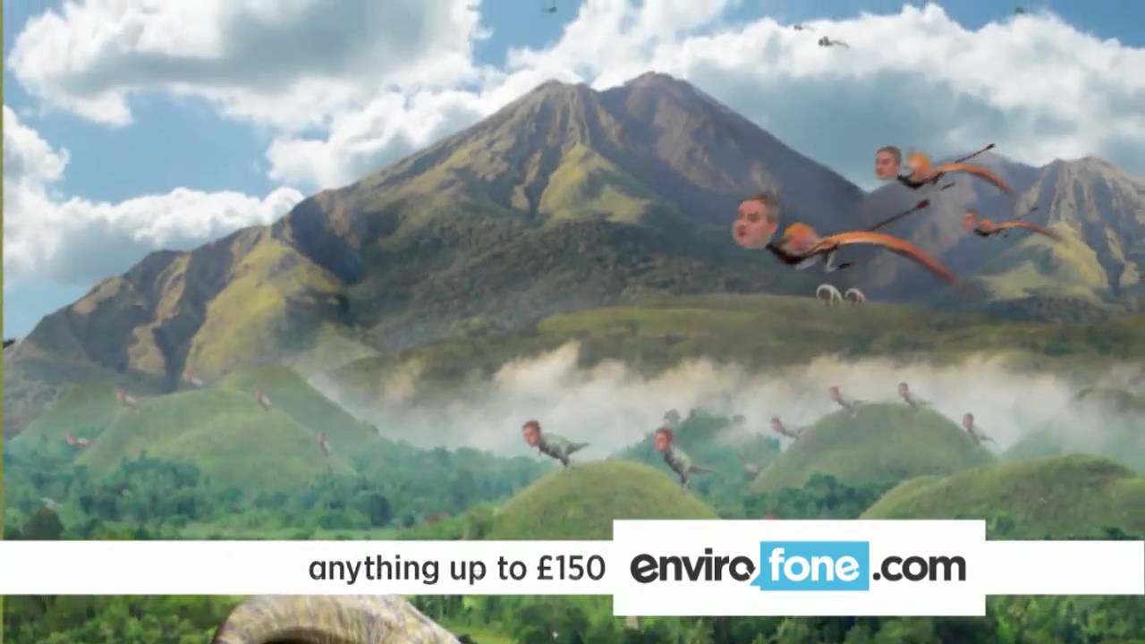 Envirofone TV Advert 2011 - Wonga Man - #8 Wongasaurus - YouTube