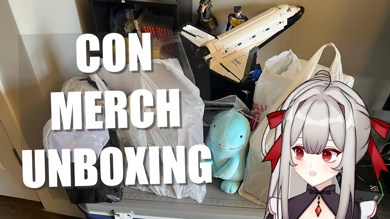 [UNBOXING] Showing My Convention Merch! - YouTube