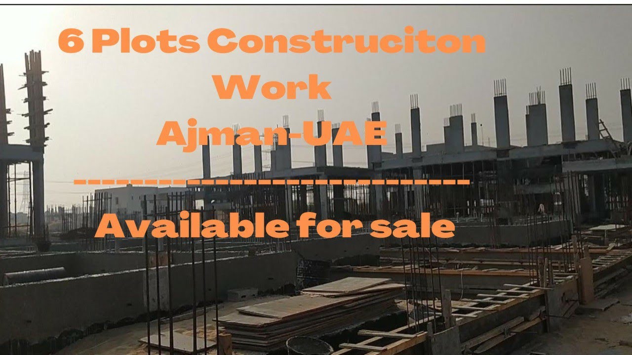 6 Plots construction work and available for sale - YouTube