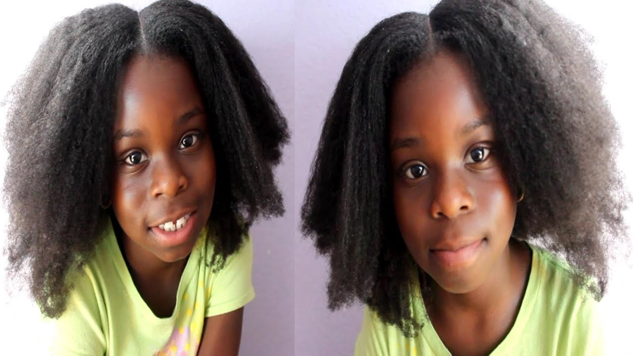 Relaxing Your Child's Hair - A Child's Perspective - YouTube