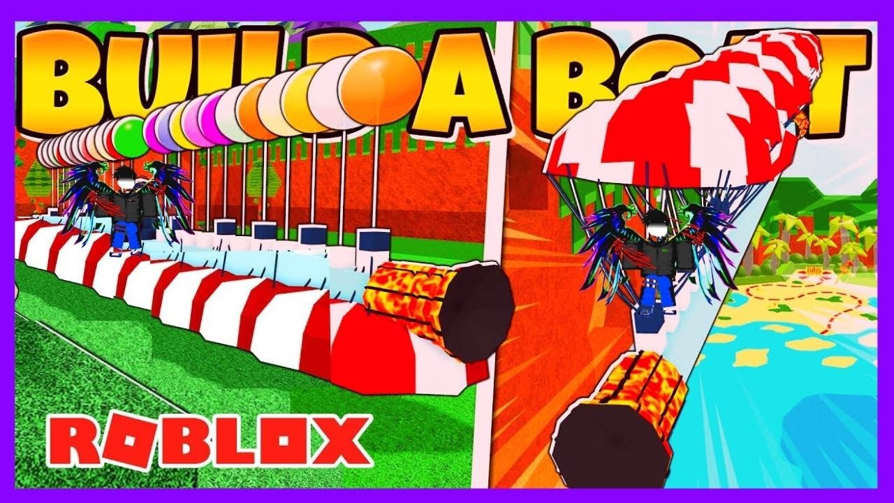 We built the Balloon BOAT in Roblox! - YouTube