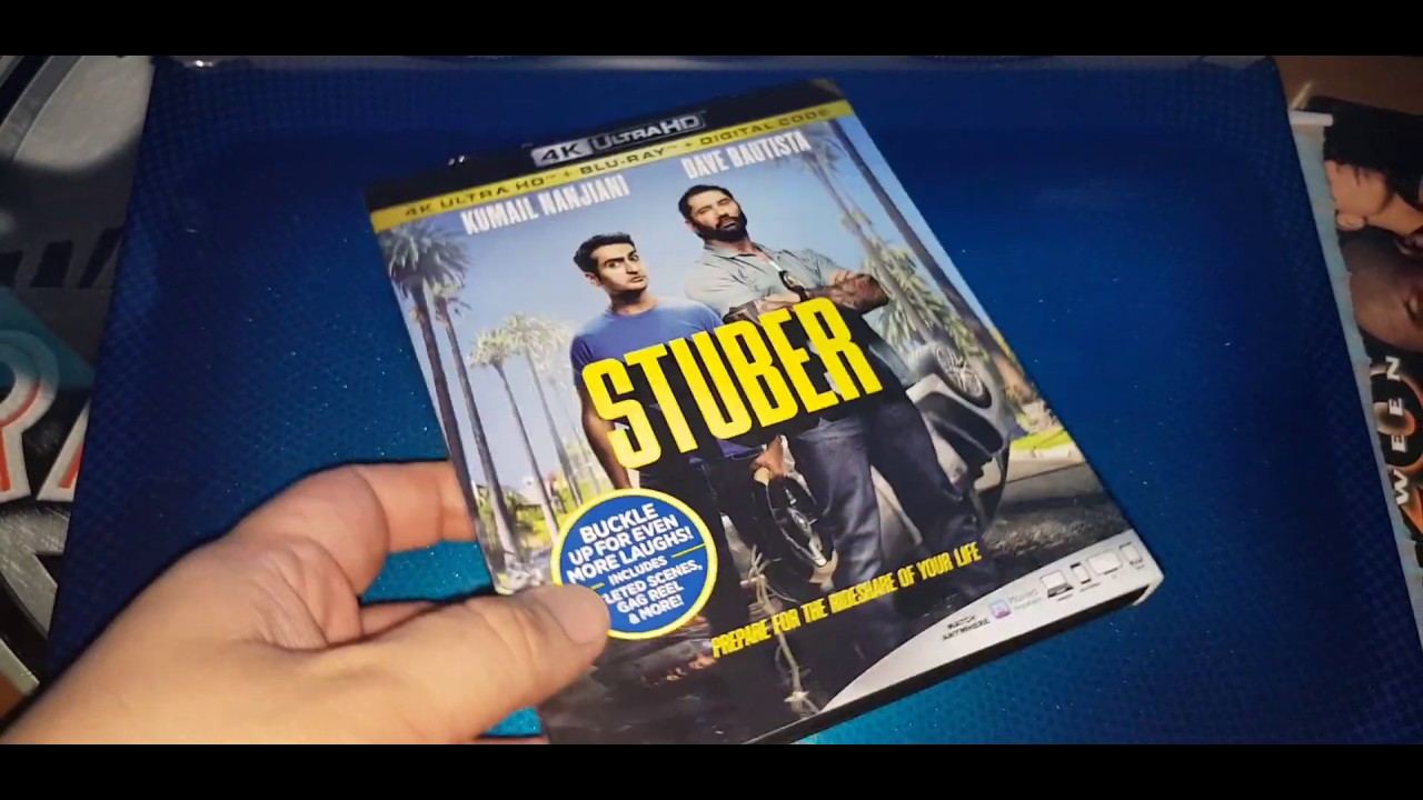 STUBER 4K ULTRA HD BLU-RAY UNBOXING + MENU - YouTube
