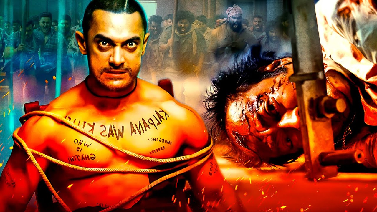 Top Action Scenes Of Aamir Khan | Ghajini Movie Action Scene | Superhit ...