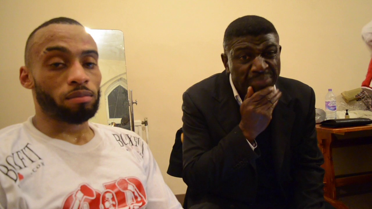 Philip Bowes on winning English title eliminator - YouTube