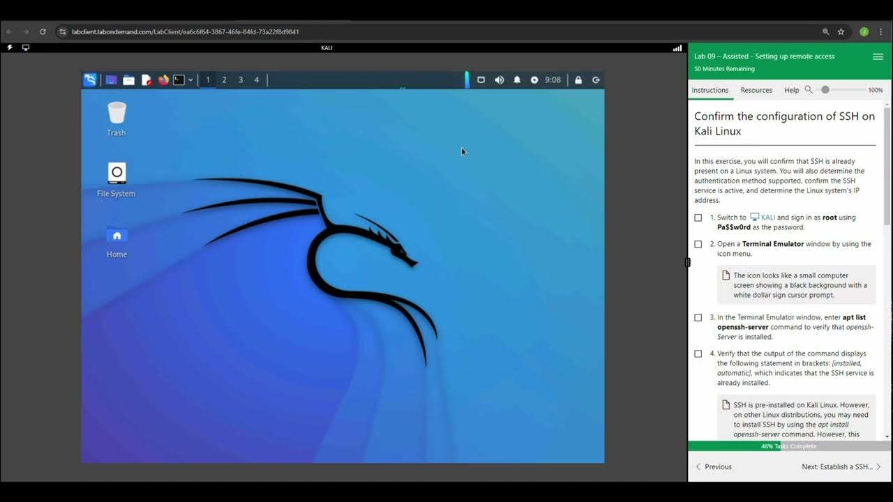 Lab 9 Setting up Remote Desktop - YouTube