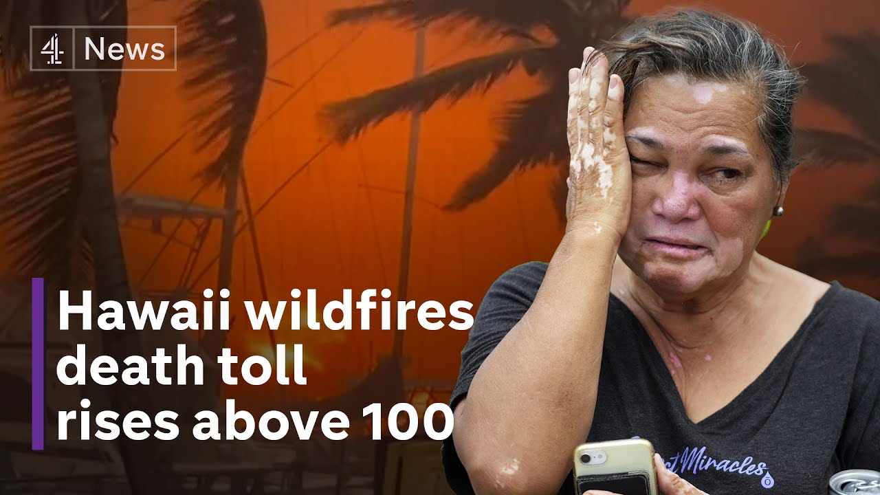 Hawaii wildfires: first victims named as death toll rises past 100 ...