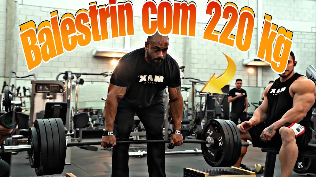 JÚLIO BALESTRIN LEVANTANDO 220 KG - YouTube