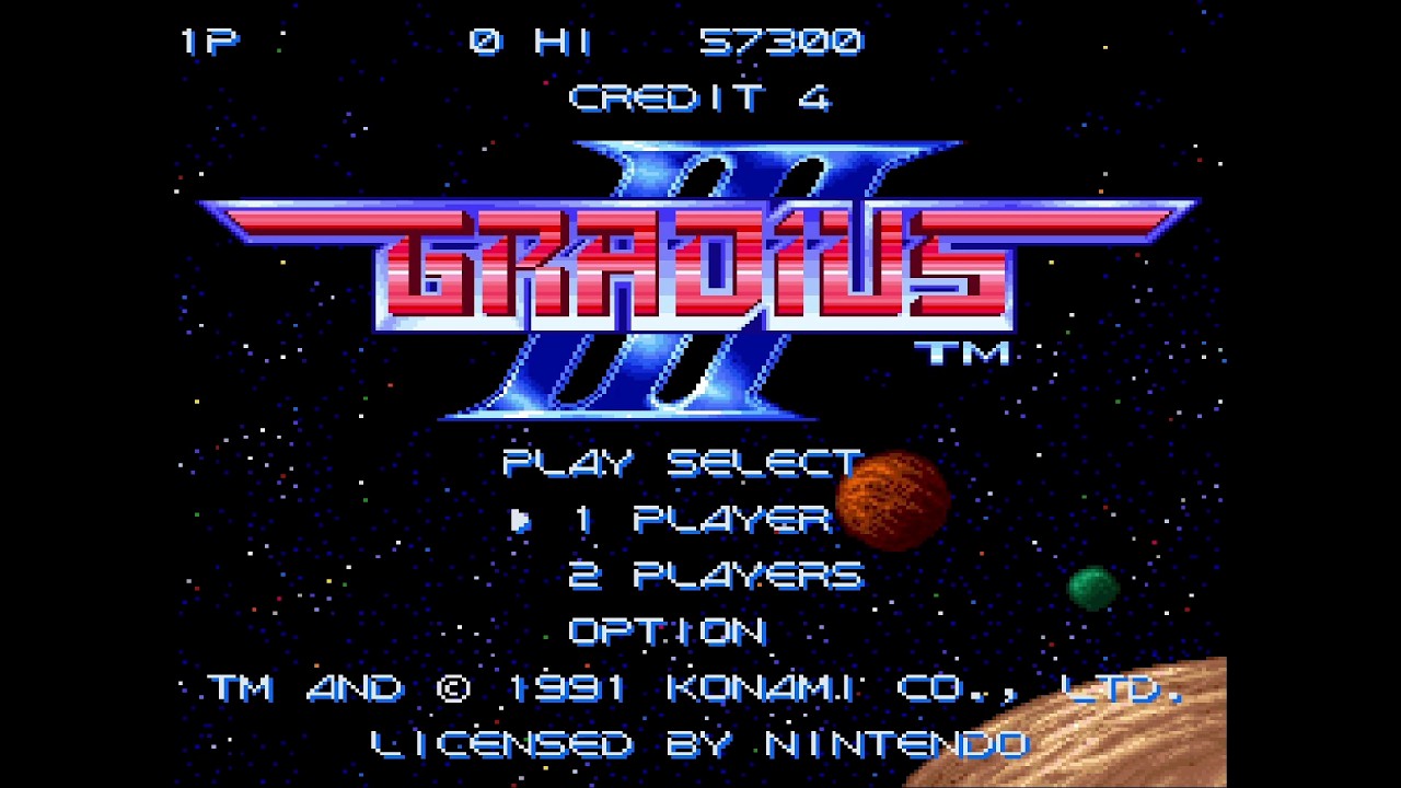Gradius III (Super Famicom) Type A Difficulty Normal 1-All 2-3 694 ...