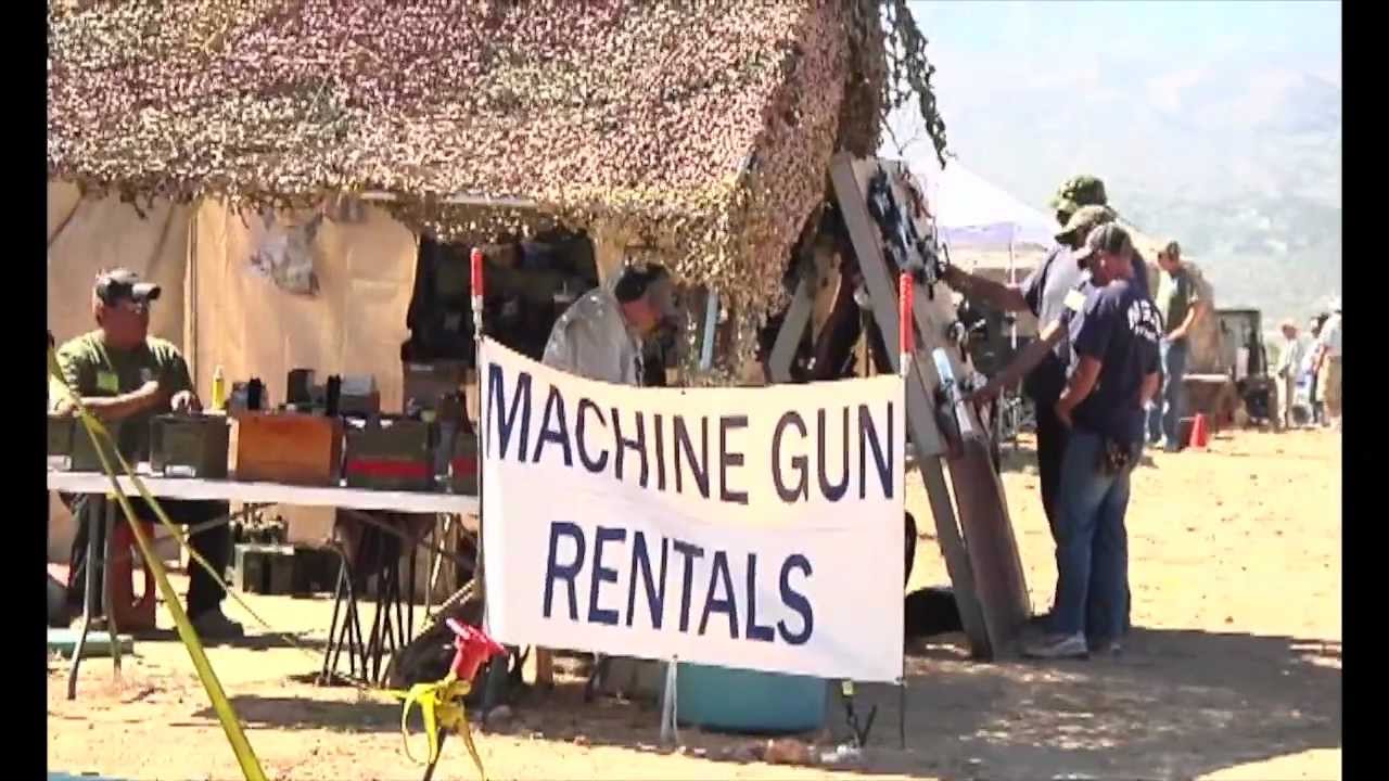 Big Sandy Machine Gun Shoot 2012 - YouTube