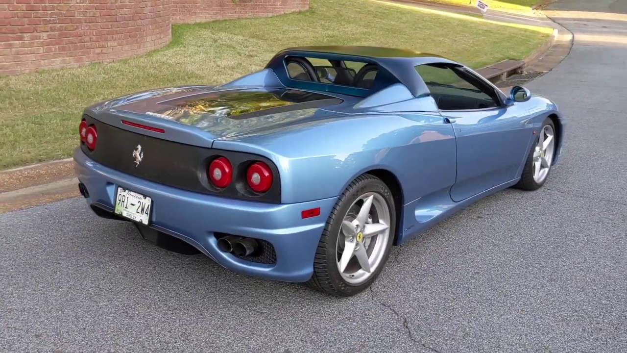 Ferrari 360/430 Spider Hardtop - YouTube