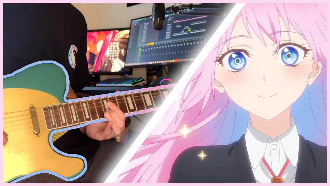 Shikimori's Not Just a Cutie OP -【 Honey Jey Coaster - Nasuo☆ 】Guitar ...