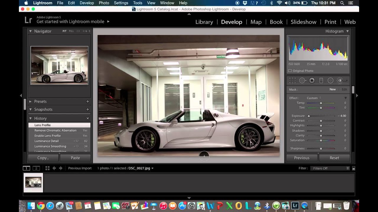 DFW Supercars- Lightroom 5 & Photoshop CS6 Car Editing Tutorial- Part 1 ...
