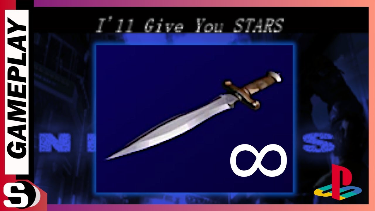 [PSX] RE3 I'll Give You STARS Edition - KNIFE ONLY - Hard - YouTube