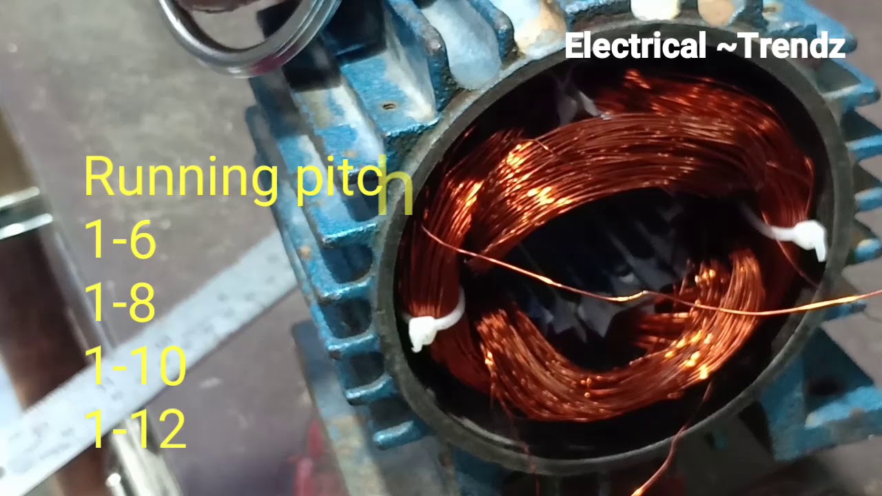 Mini tulu pump 0.37 kw,0.5 hp water pump winding coils turns - YouTube